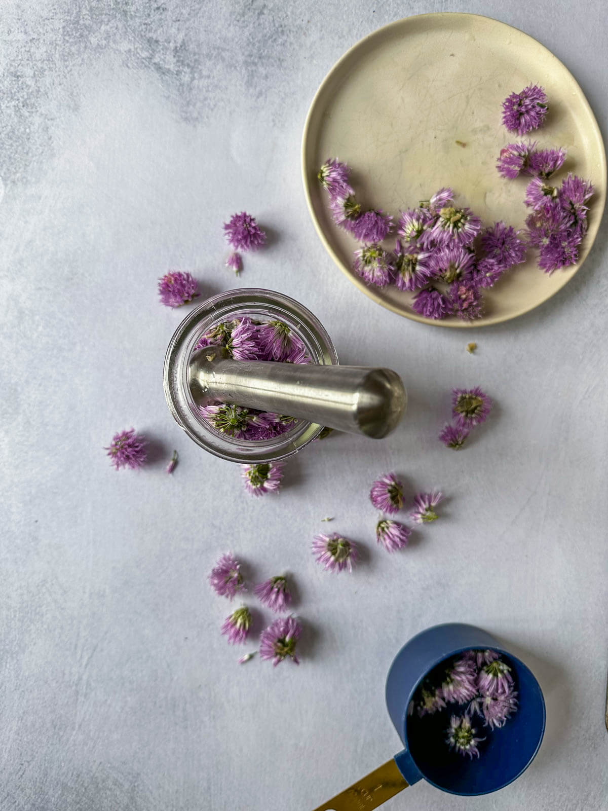 Chive Blossom Vinegar {Easy Recipe} | Boreal Bloom Homestead