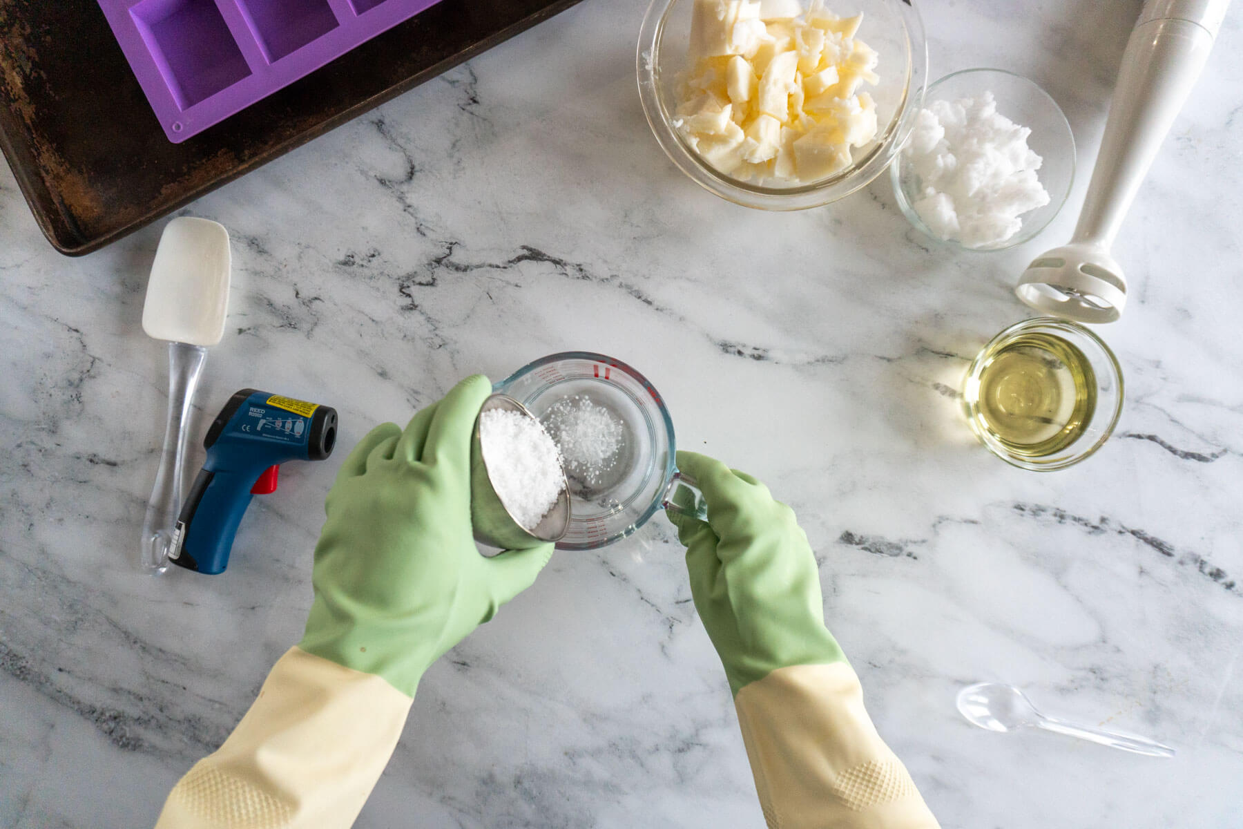 Homemade Tallow Soap - Step By Step Guide + Recipe | Boreal Bloom Homestead