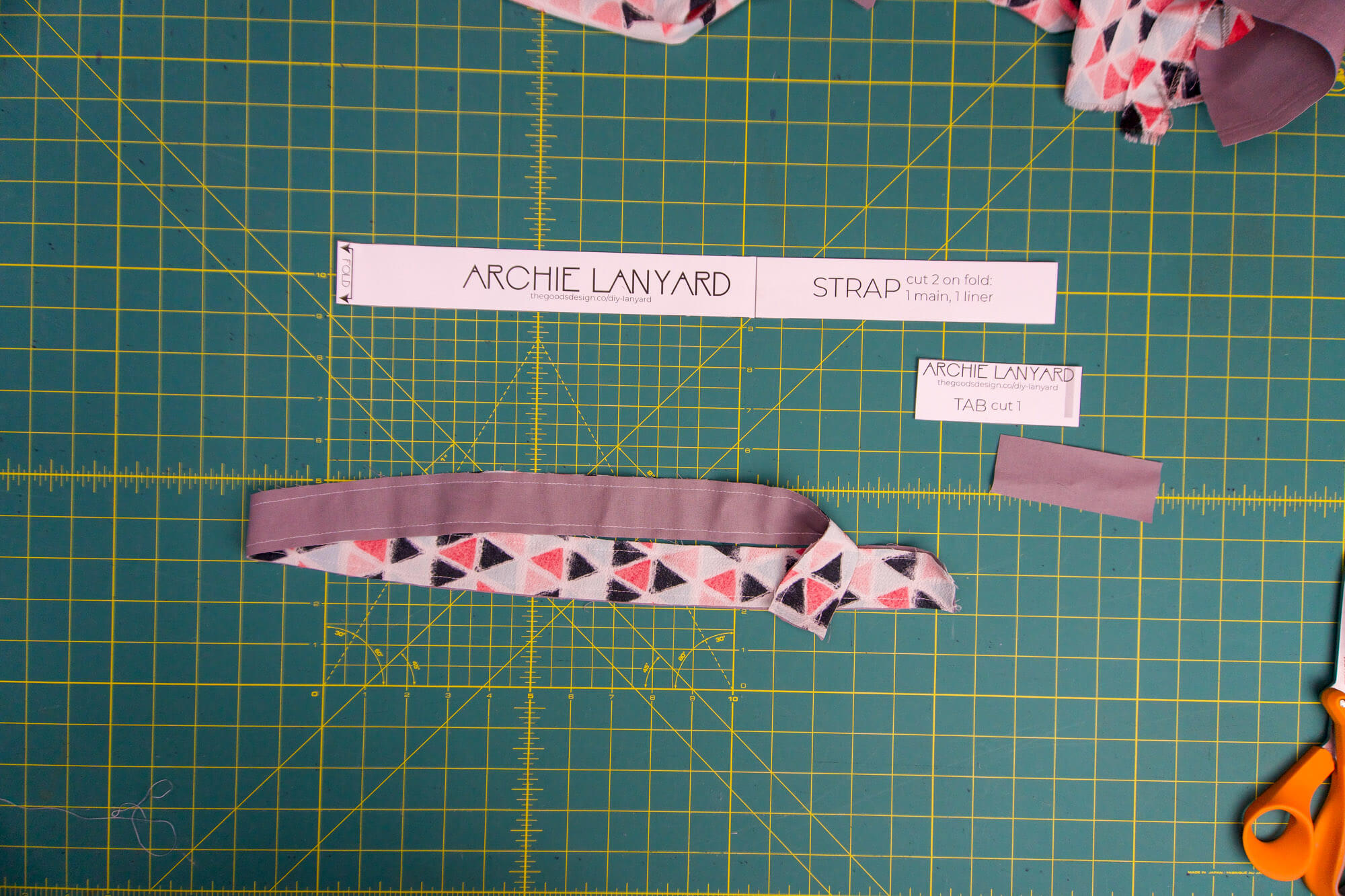 Free Lanyard Sewing Pattern – Quick & Easy DIY + Photo Tutorial ...