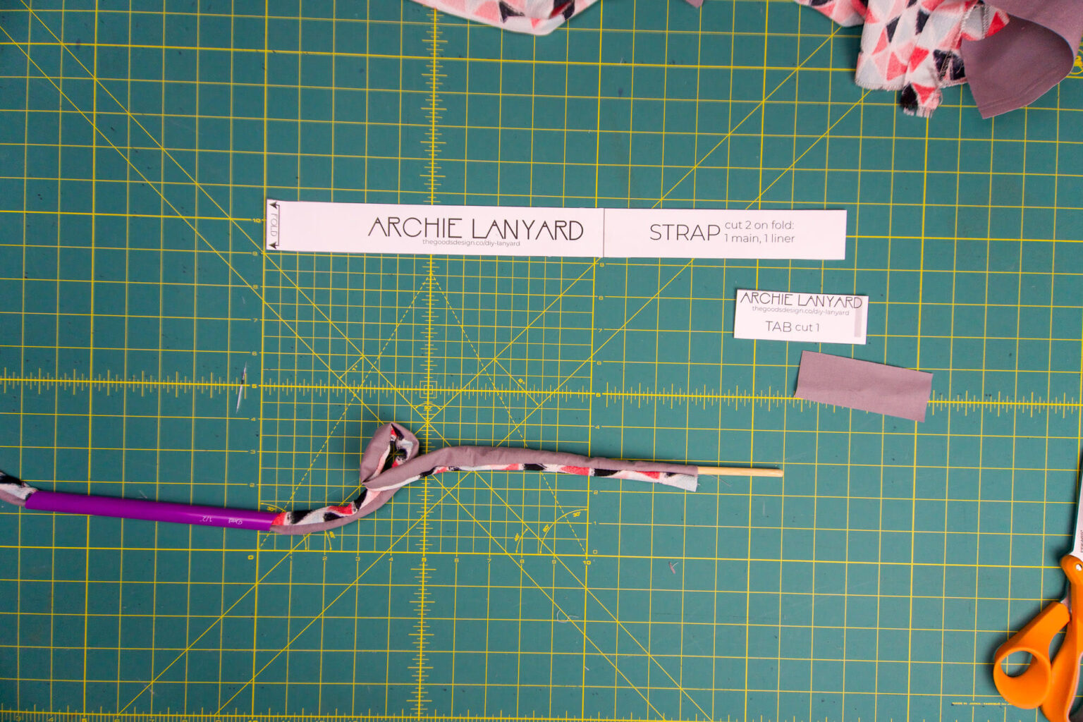 Free Lanyard Sewing Pattern – Quick & Easy DIY + Photo Tutorial ...
