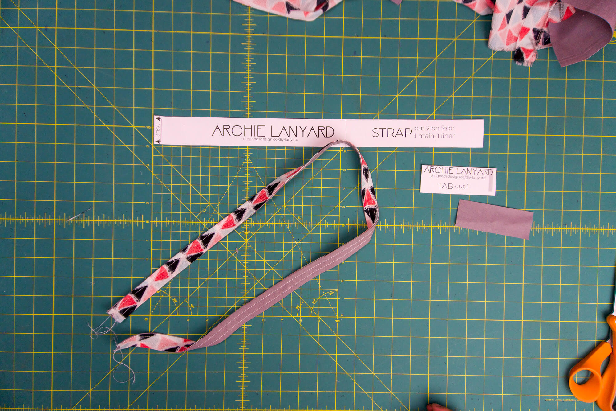Free Lanyard Sewing Pattern – Quick & Easy DIY + Photo Tutorial ...