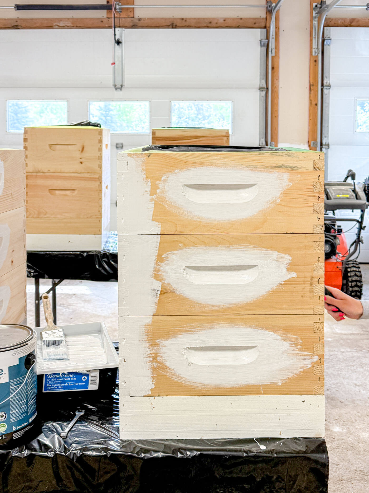 Painting Bee Hives: Step By Step Guide | Boreal Bloom Homestead